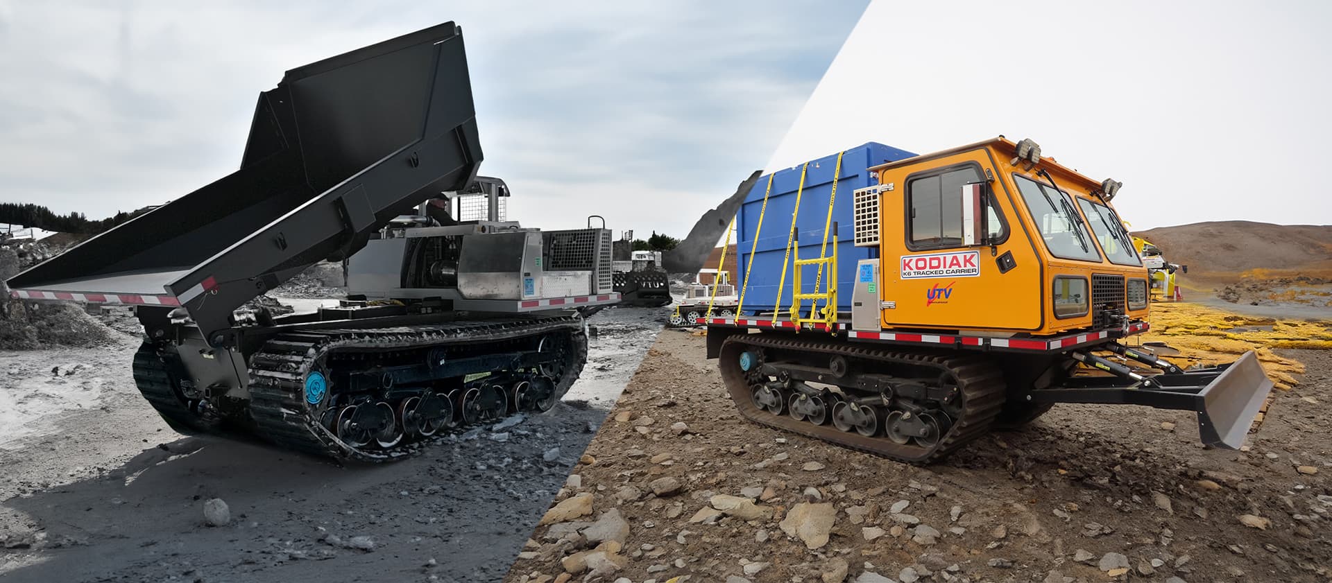 VERSATILE VEHICLES FOR ANY JOB, IN ANY TERRAIN